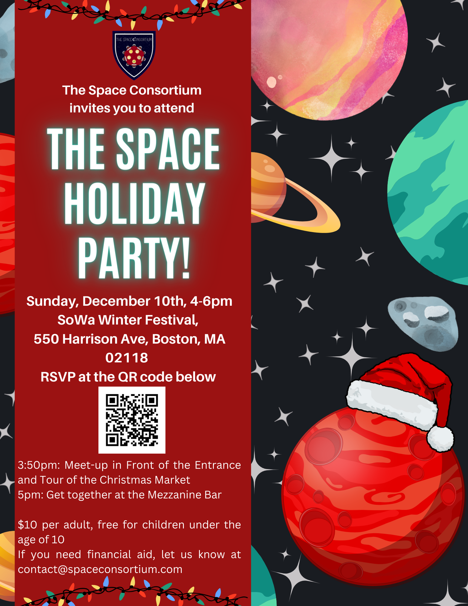 The Space Holiday Party 2023 – The Space Consortium